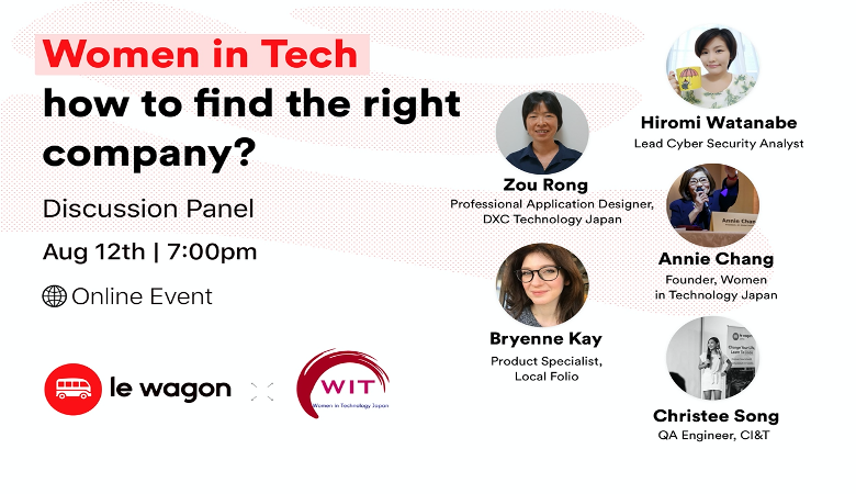 WOMEN IN TECHNOLOGY JAPAN – WITJ – A COMMUNITY FOR WOMEN IN TECHNOLOGY ...